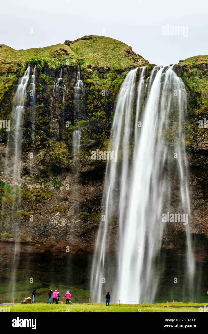 Foss waterfall iceland hi-res stock photography and images - Alamy