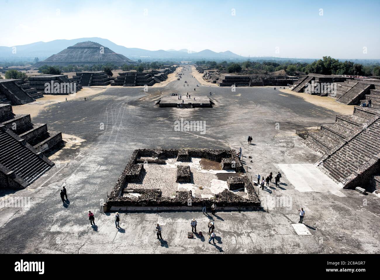 Teotihuacan Pyramid Of The Moon View Mexico // TEOTIHUACAN, Mexico — A ...