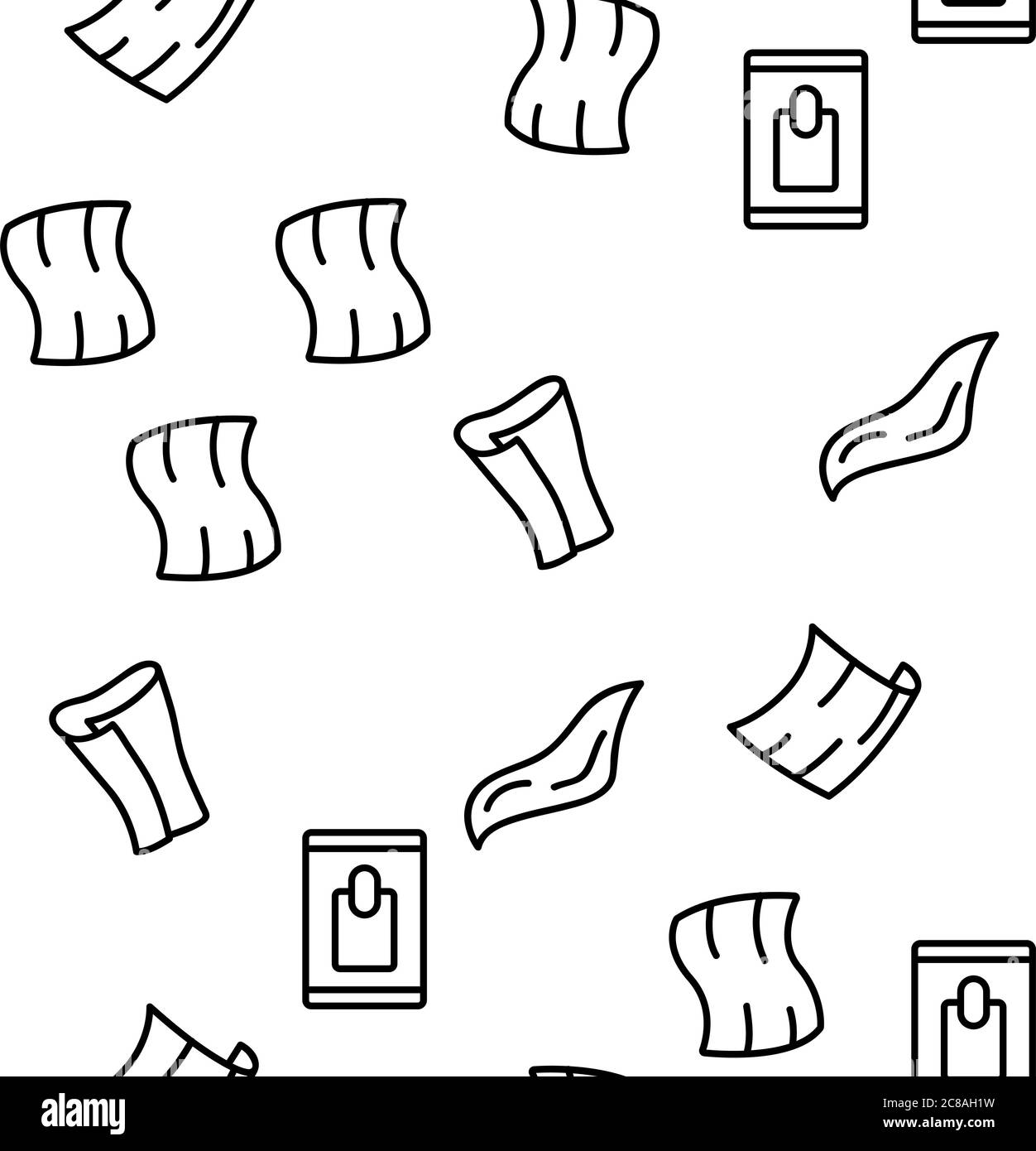 Wet Wipes Disinfectant Vector Seamless Pattern Stock Vector Image & Art ...