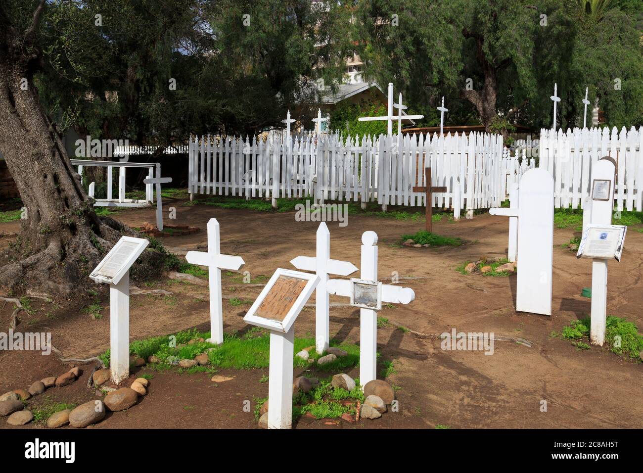 El Campo Santo Cemetery, Old Town, San Diego, California, USA Stock ...
