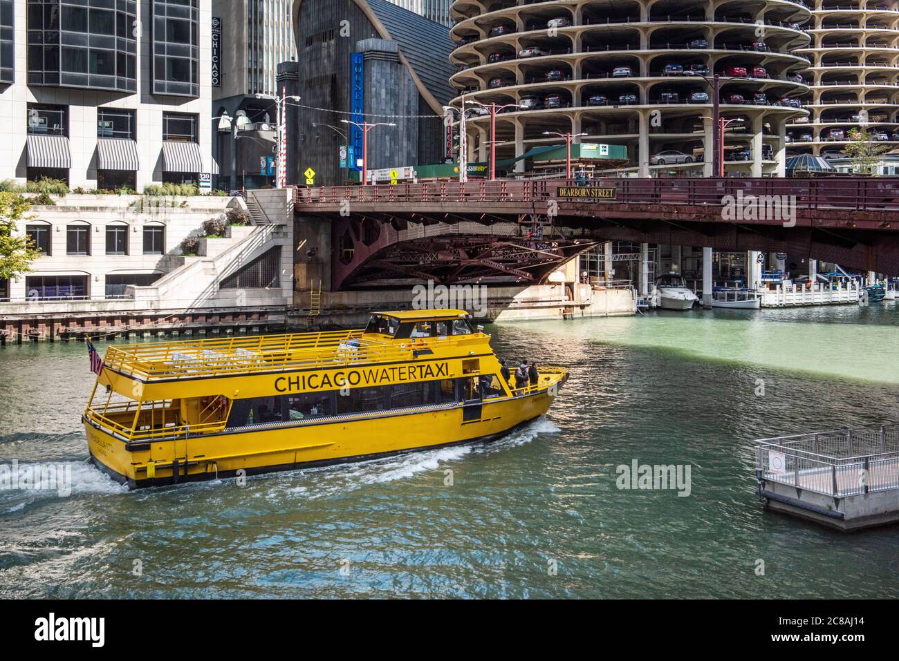 Chicago, Illinois / USA - October 11, 2018: One of Chicagos little ...