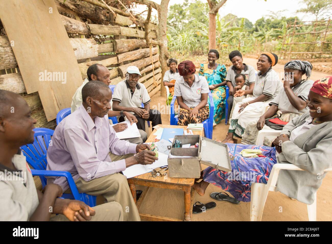 Community Gathering Africa High Resolution Stock Photography and Images ...