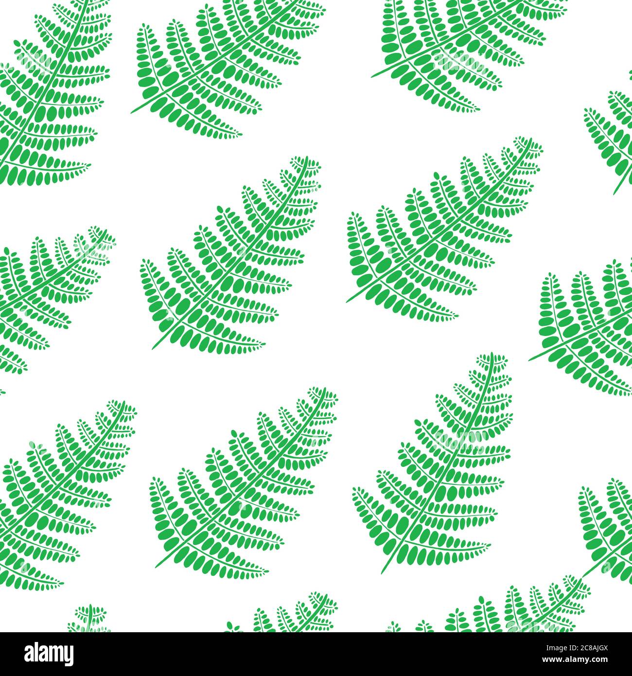 Cartoon fern leaf hi-res stock photography and images - Alamy
