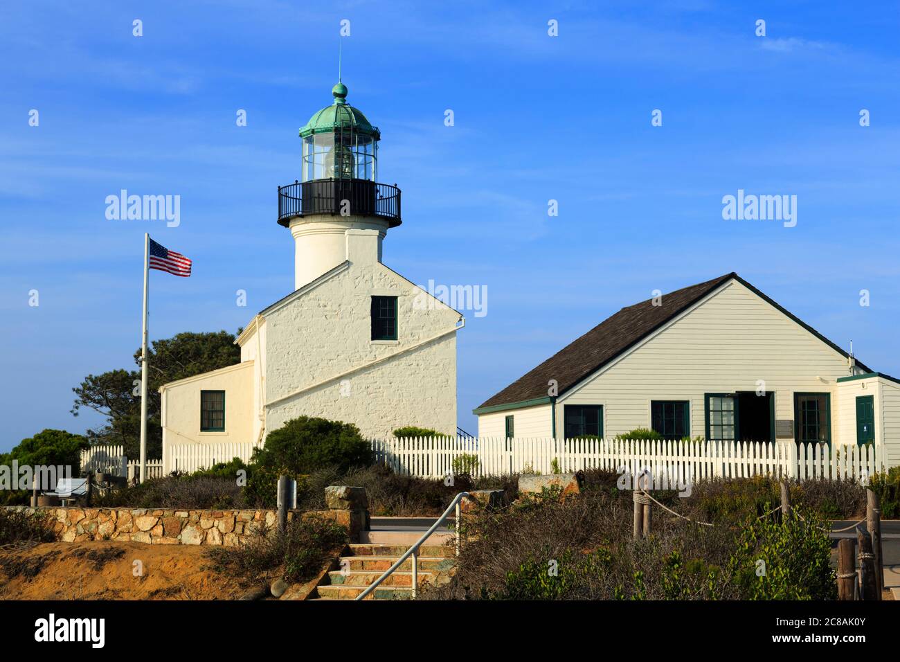 Old POint Loma Lighthouse,Cabrillo National Monument,Point Loma,San ...