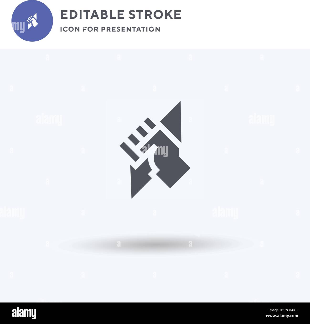 Zeus icon vector, filled flat sign, solid pictogram isolated on white ...