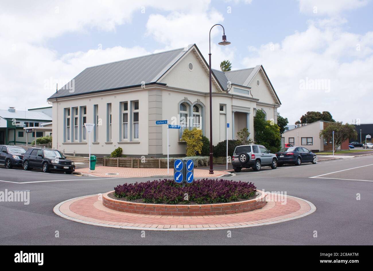 Historic Feilding Community Centre, Feilding New Zealand Stock Photo ...