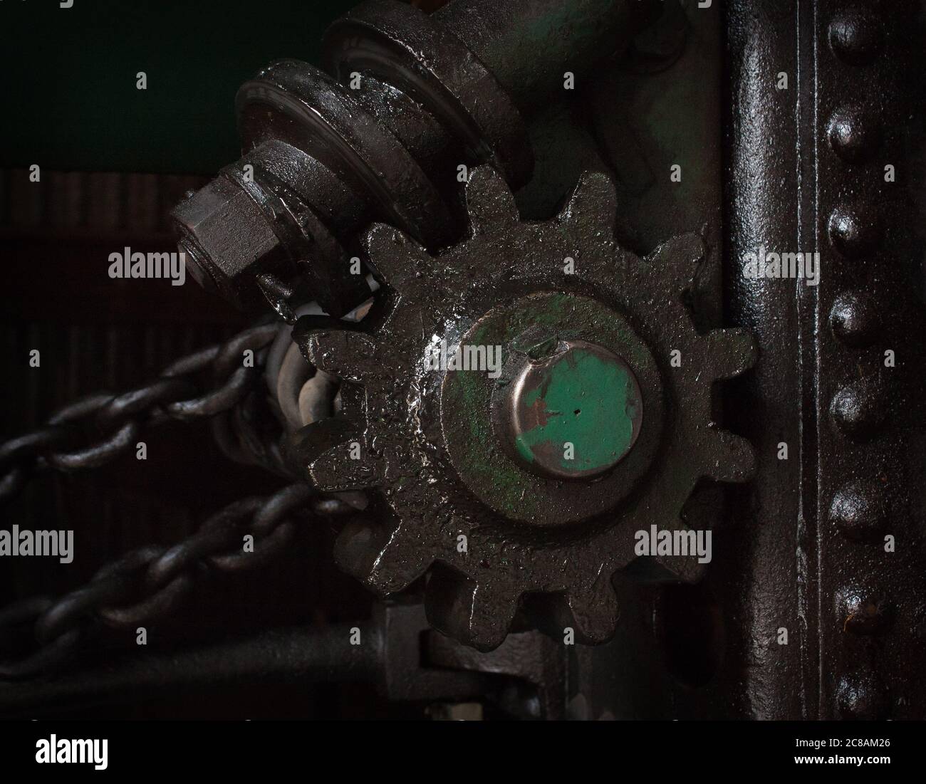 Parts of a steam engine hi-res stock photography and images - Alamy