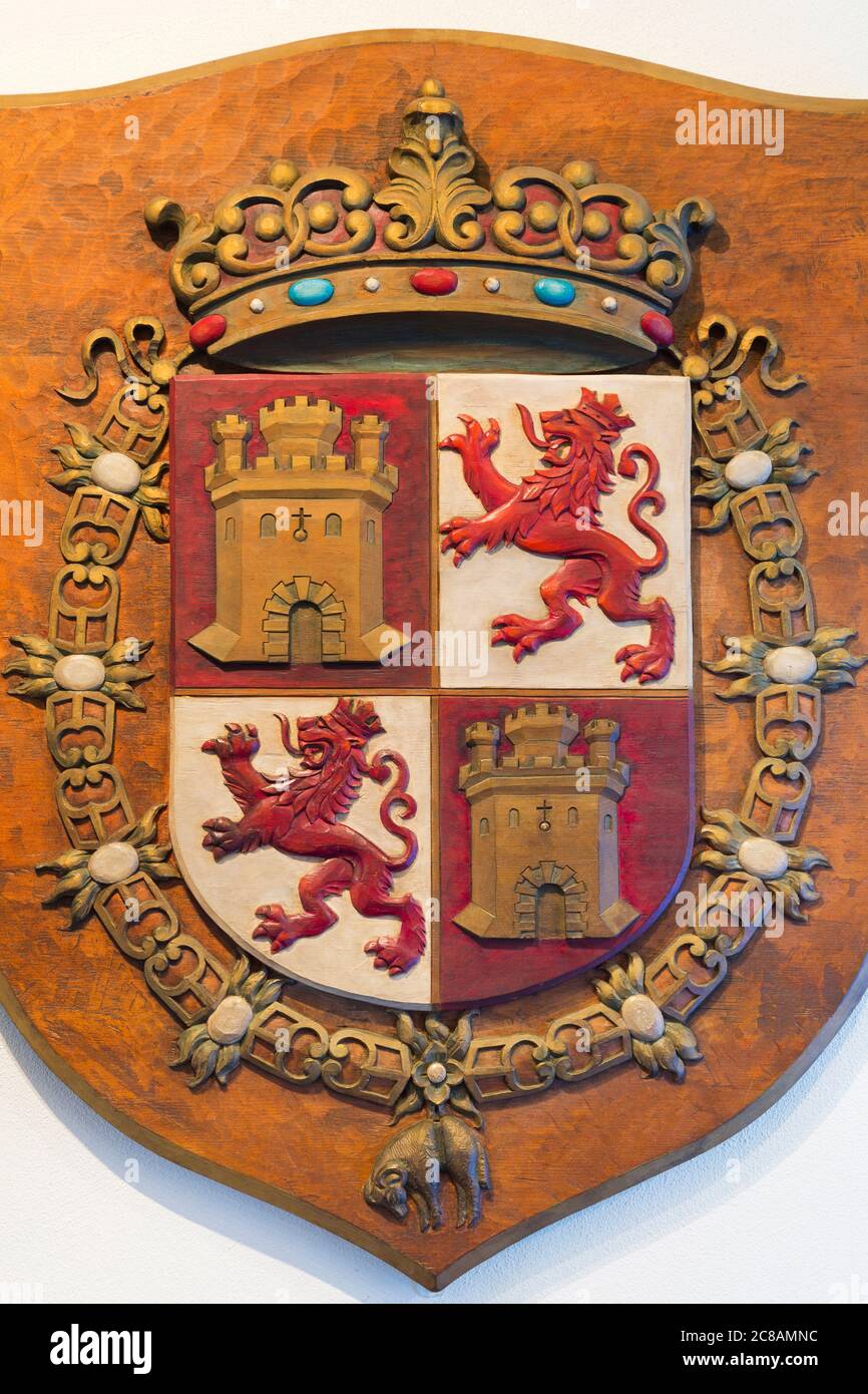 Spanish crest in Cabrillo National Monument,Point Loma,San Diego ...