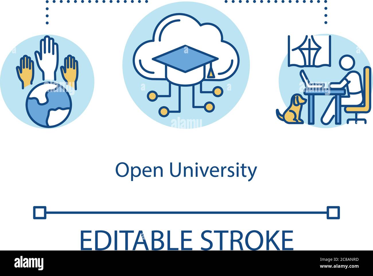 Adult degree program Stock Vector Images - Alamy