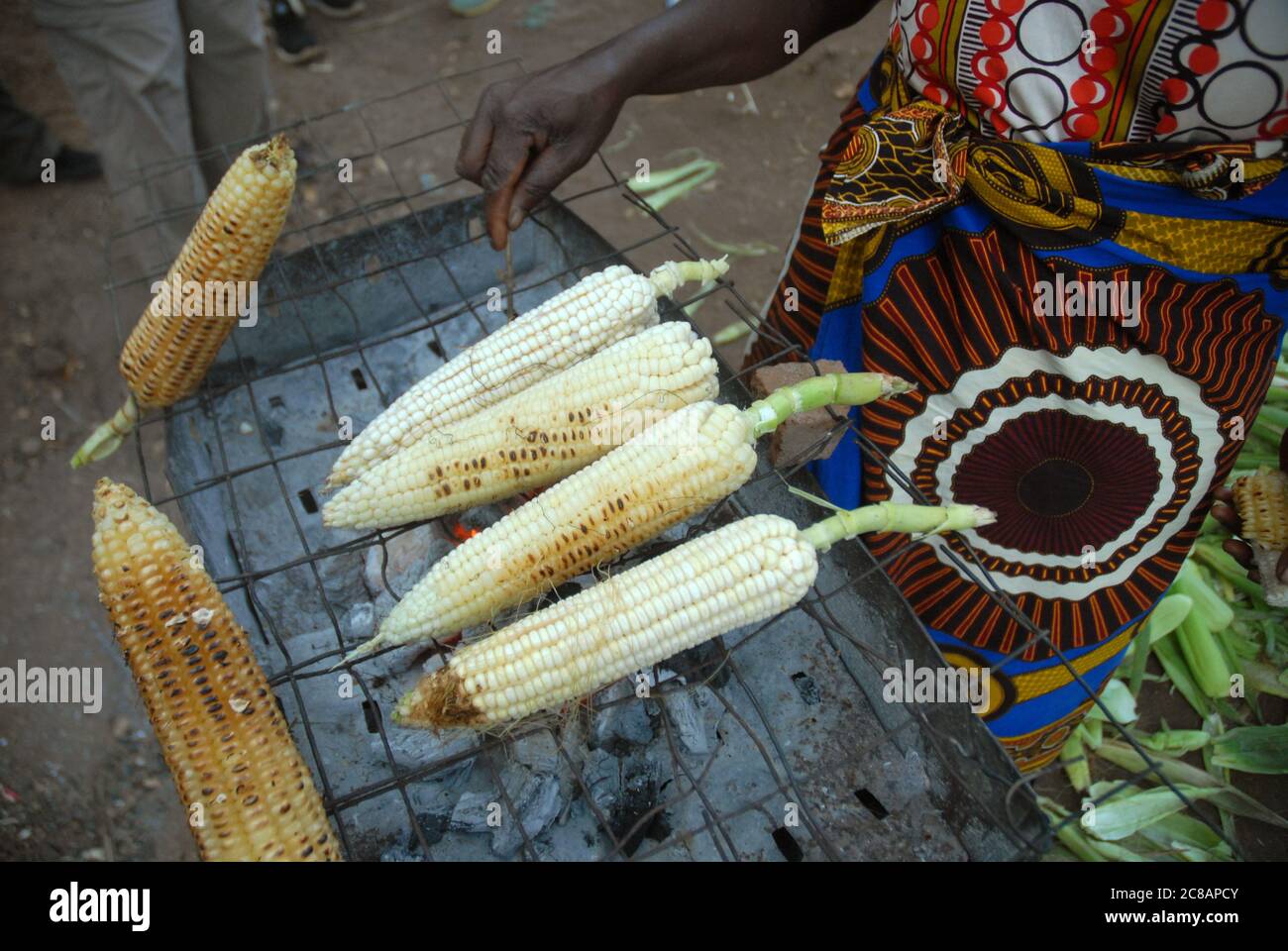 African selling maize hi-res stock photography and images - Alamy