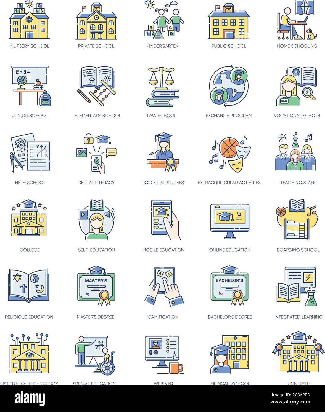 Academic institutions Cut Out Stock Images & Pictures - Alamy