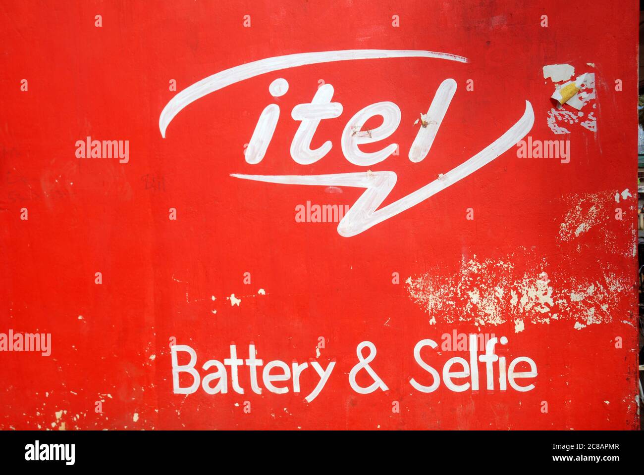 Hand painted supermarket advertisement hi-res stock photography and ...