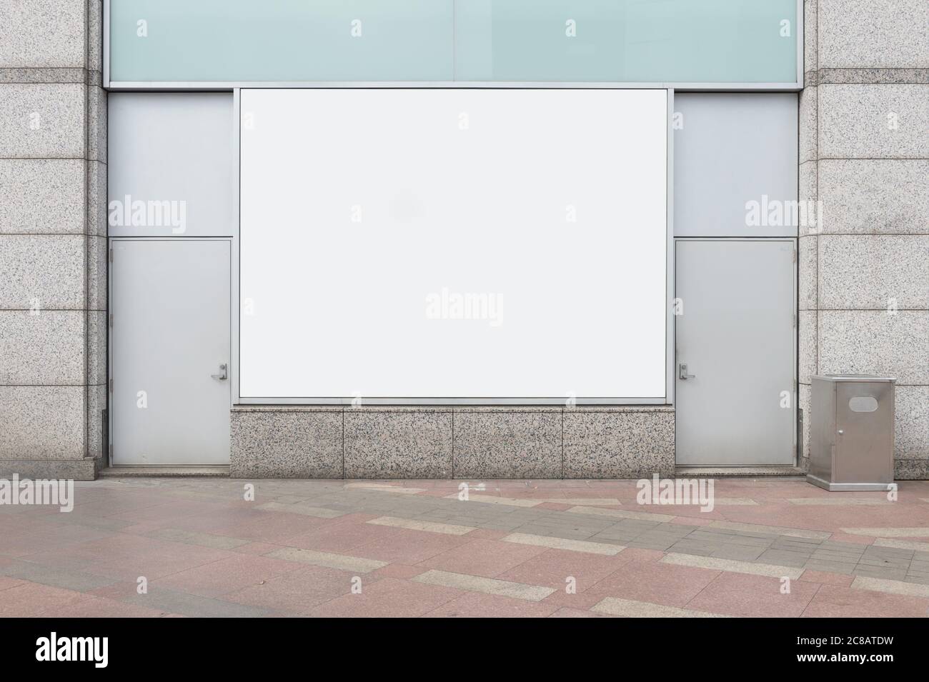 Shop Boutique Store Front with Big Window and Place for Name Stock ...