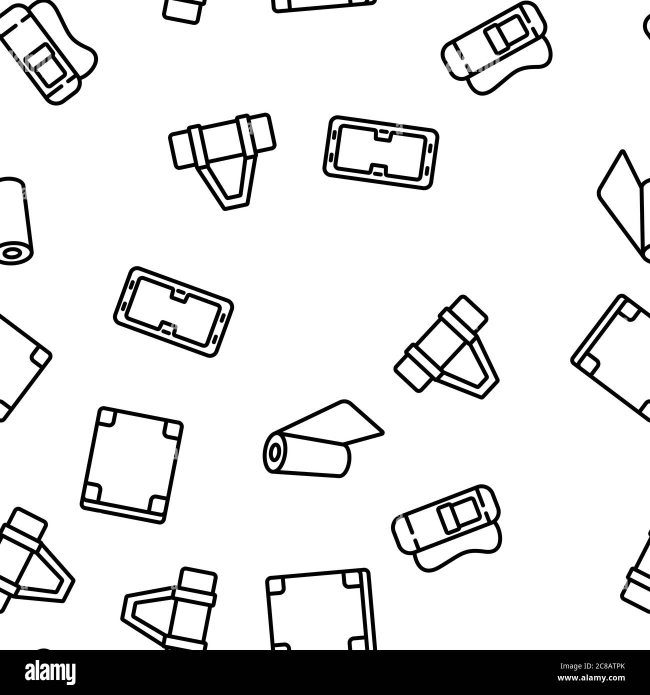 Rubber mat texture Stock Vector Images - Alamy