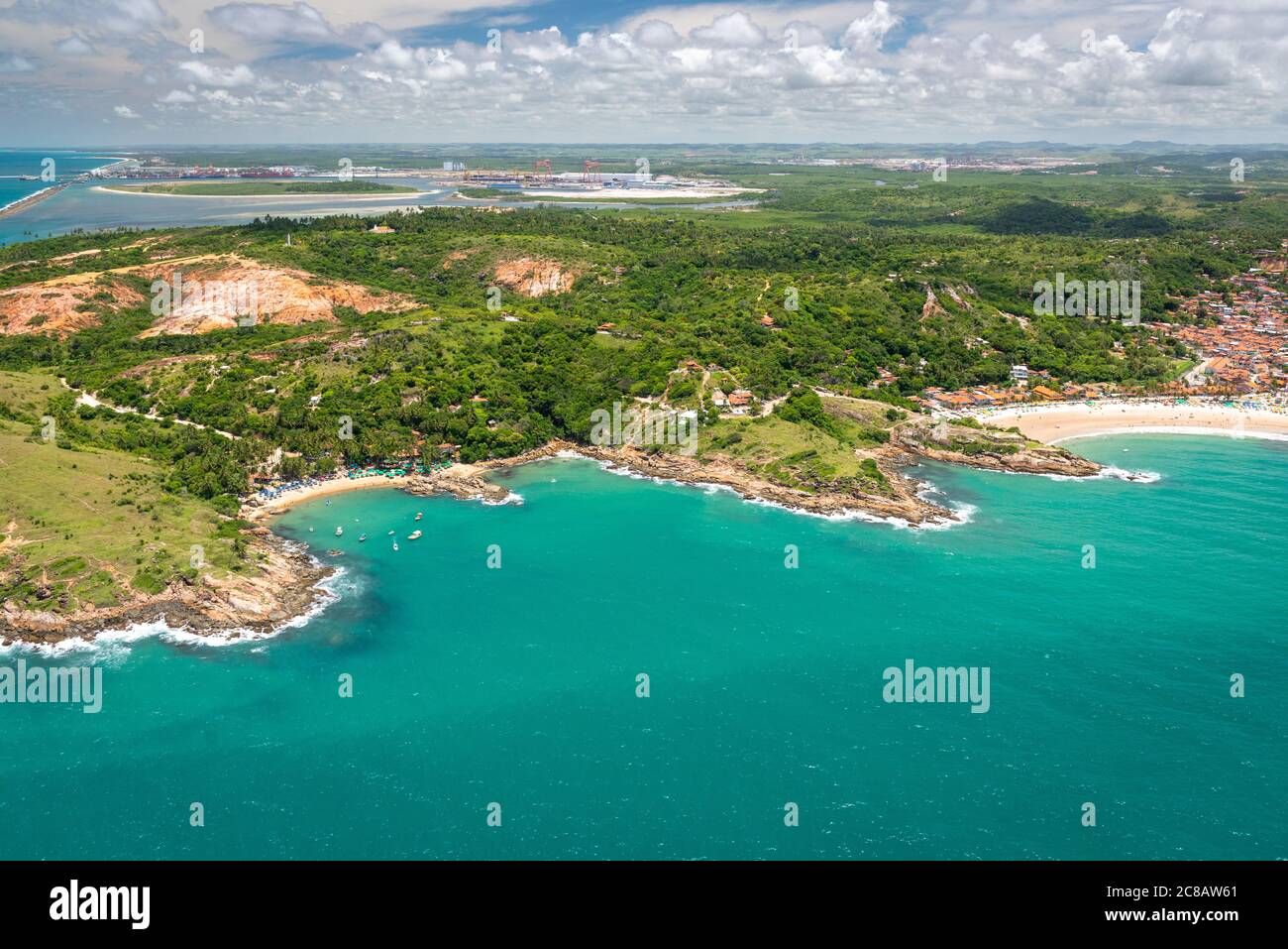 Calhetas beach, near Recife, Pernambuco, Brazil Stock Photo - Alamy