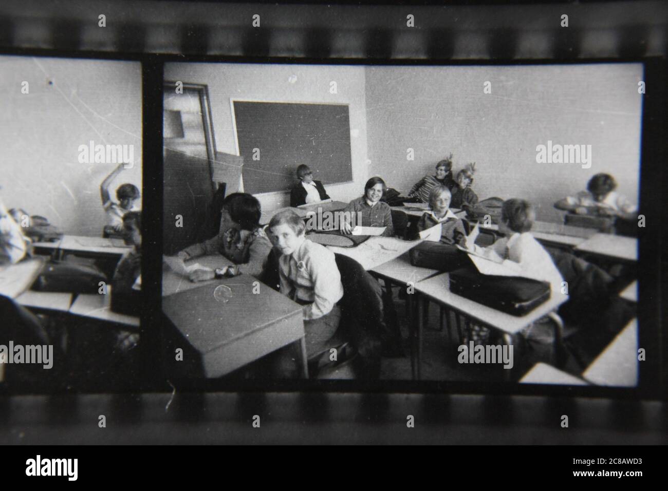 Fine 70s vintage contact print black and white photography of an ethnic ...