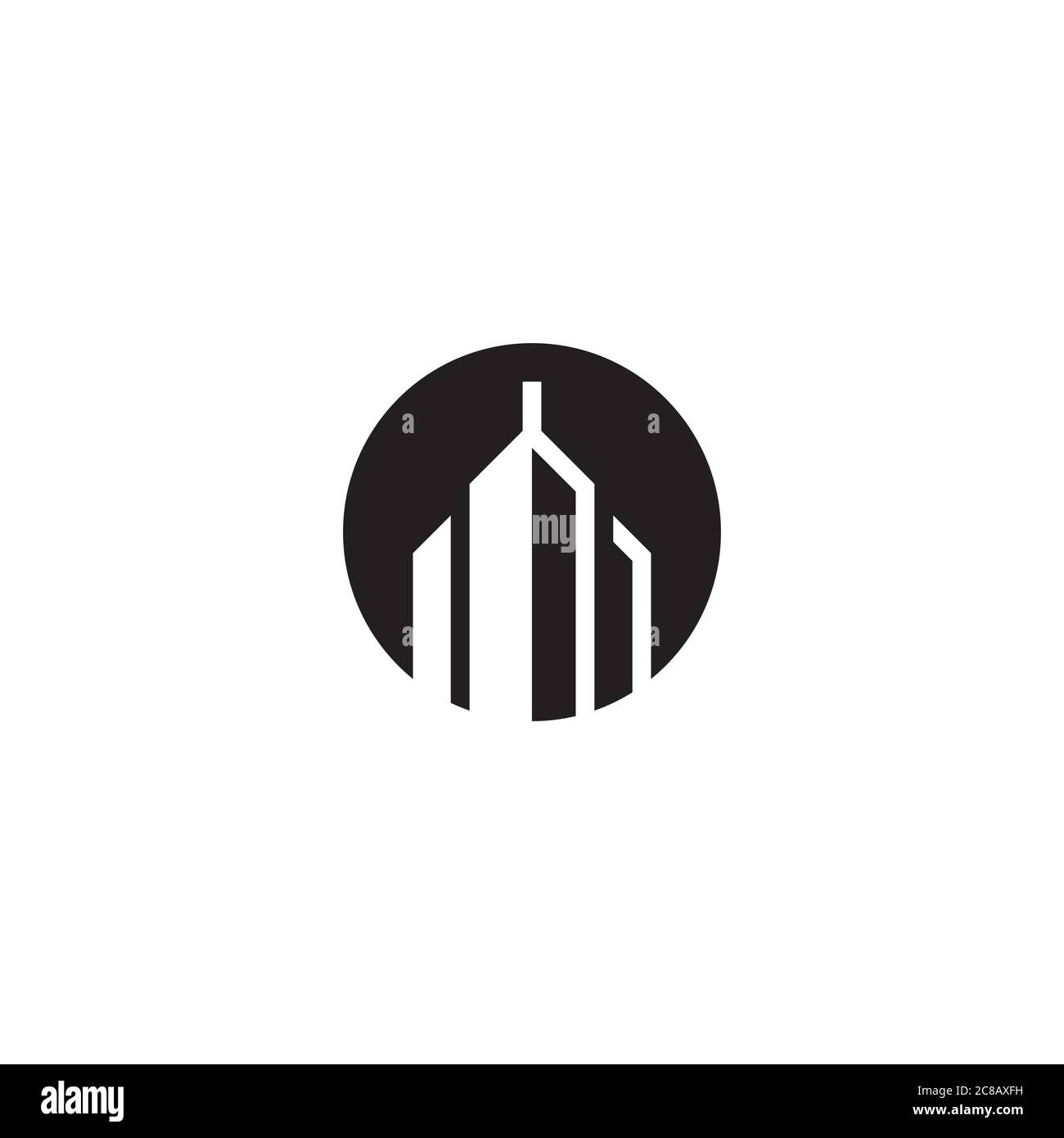 a simple Building logo / icon design Stock Vector Image & Art - Alamy