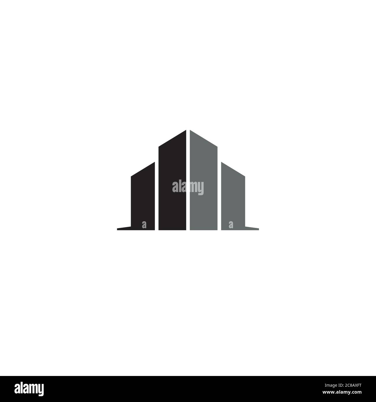a simple Building logo / icon design Stock Vector Image & Art - Alamy