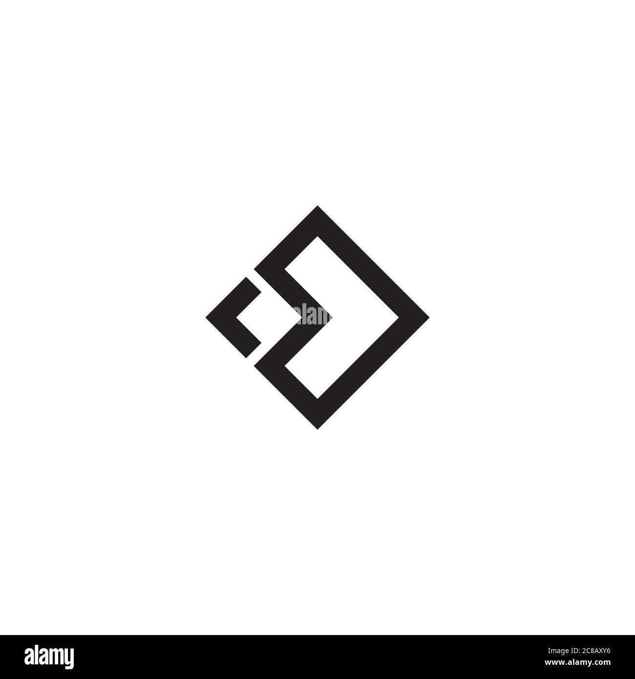 a simple Abstract logo / icon design Stock Vector Image & Art - Alamy