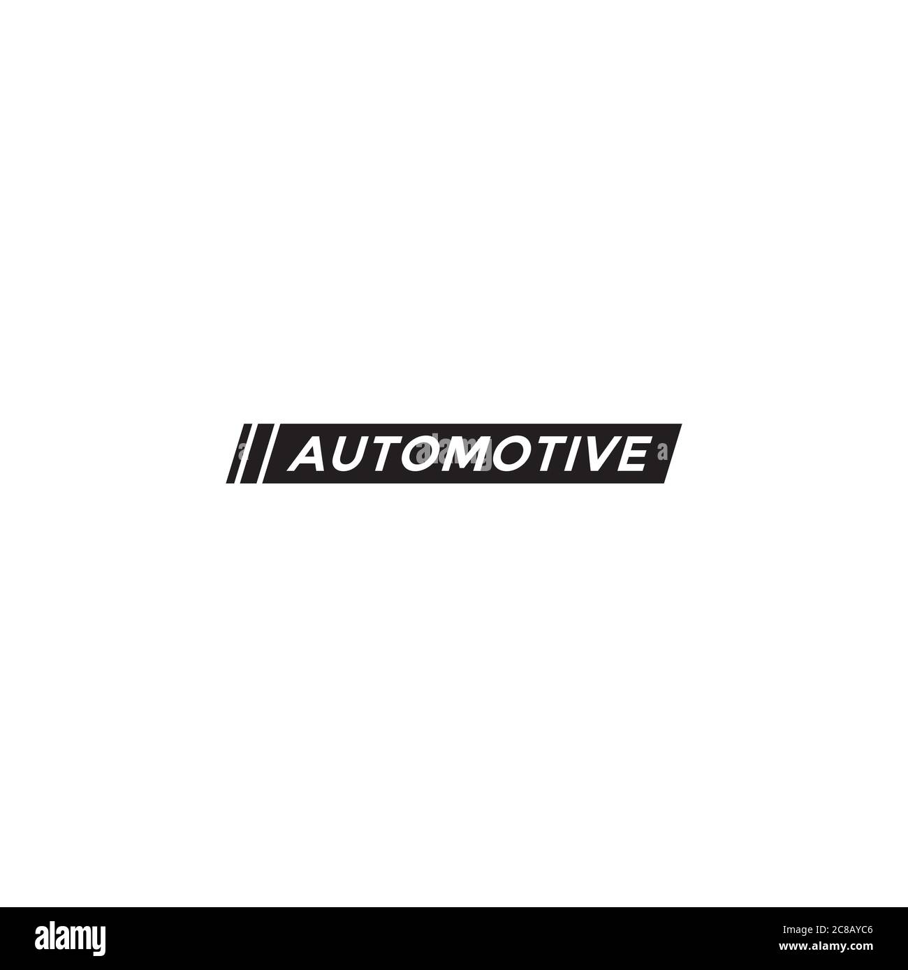 a simple Automotive logo / wordmark design Stock Vector Image & Art - Alamy