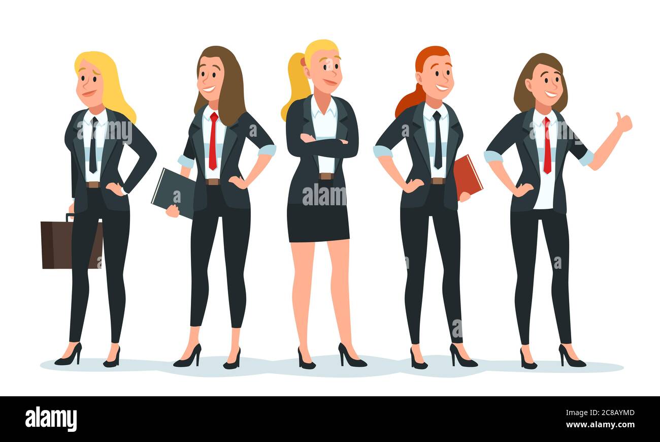 Female Ceo Cartoon Stock Vector Images - Alamy