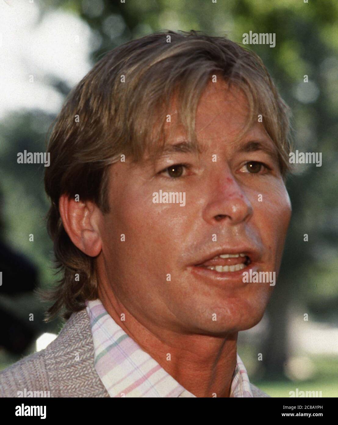 Singer/Actor John Denver appears at a Capitol Hill press confrence on ...