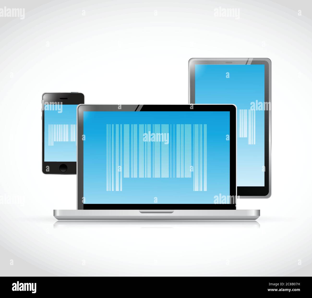 Barcode barcodes Stock Vector Images - Alamy