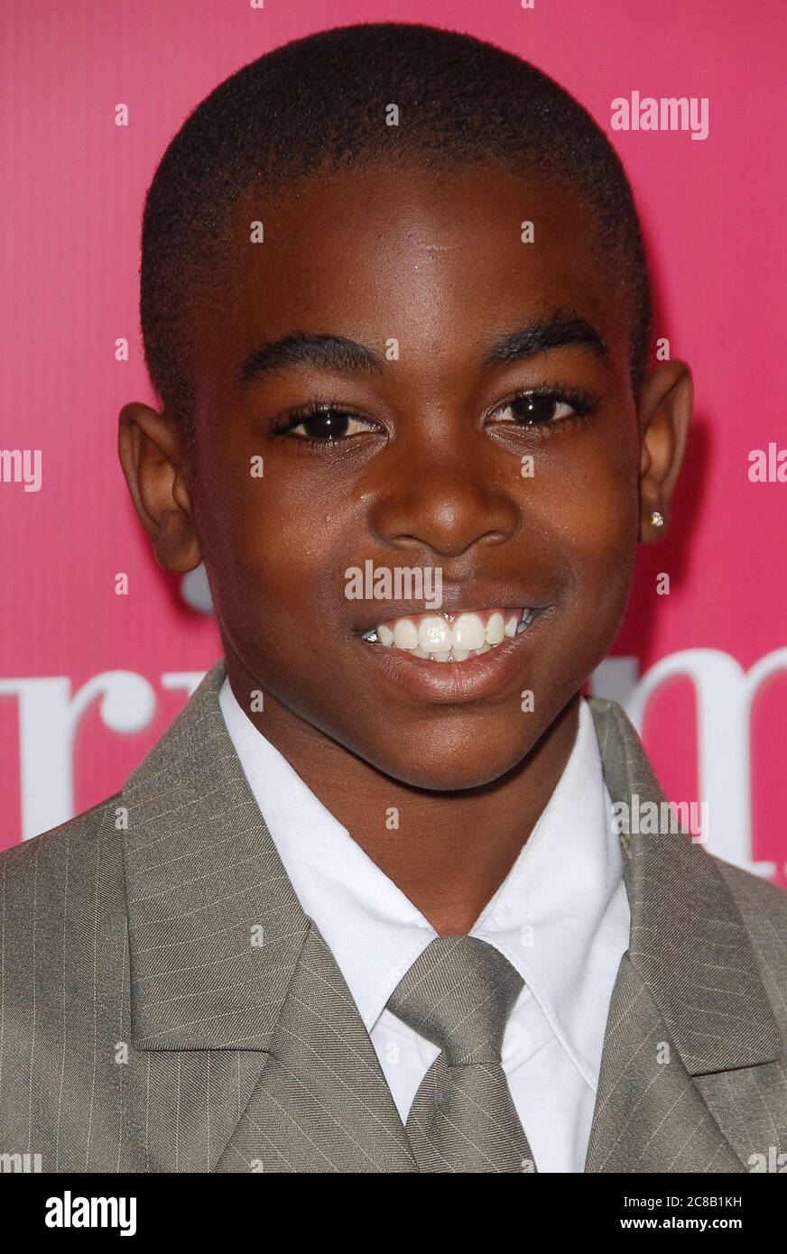 Javion Francis at the World Premiere of "This Christmas" held at the ...