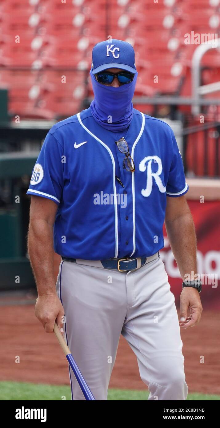 St. Louis, United States. 22nd July, 2020. Kansas City Royals coach ...