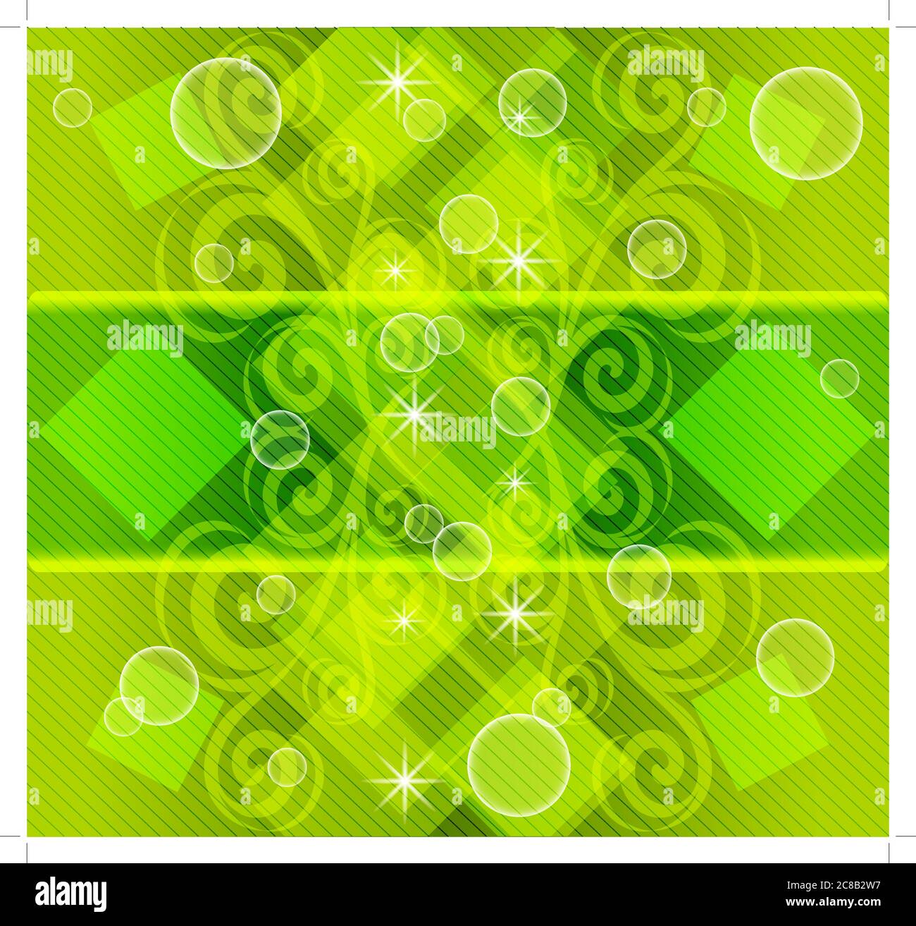 Abstract background sparkling green glitter Stock Vector Images - Alamy