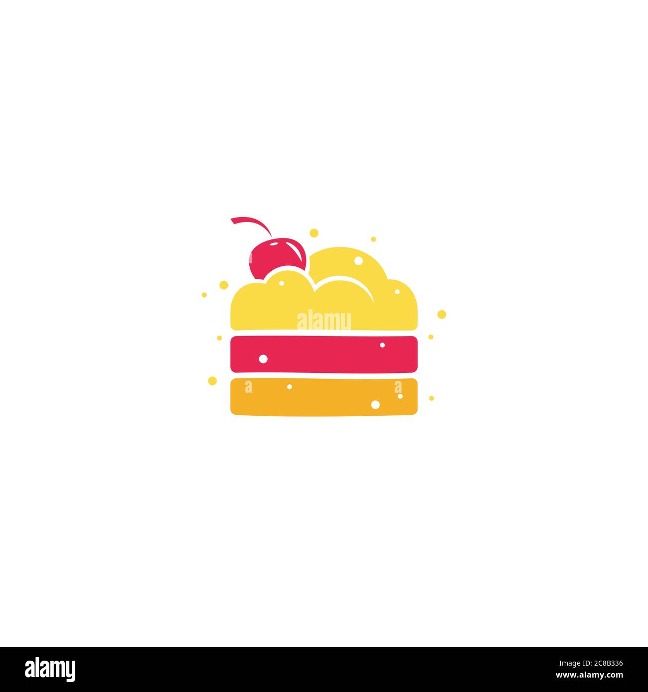 Angel food cake cream Cut Out Stock Images & Pictures - Alamy