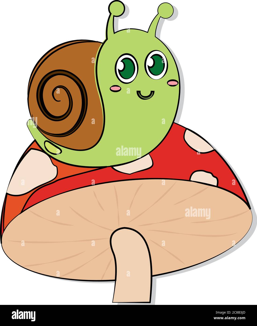 Isolated cute snail cartoon Stock Vector Image & Art - Alamy