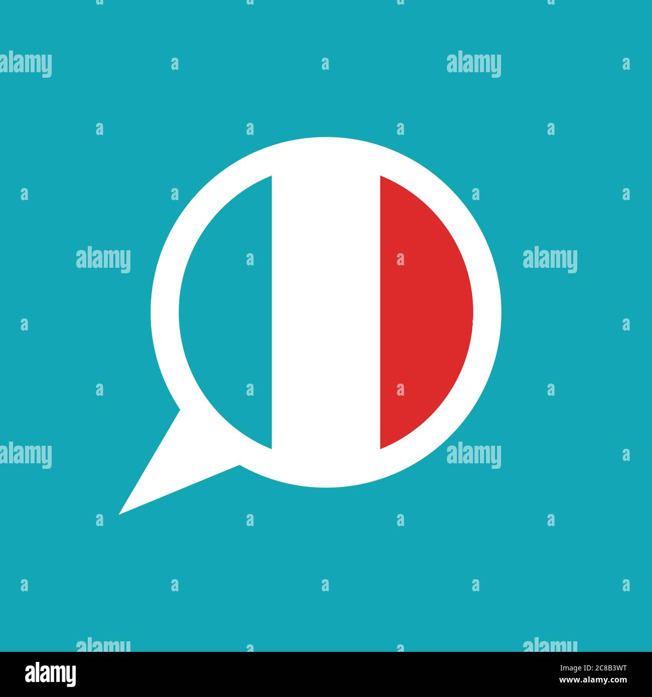 French kingdom flag Stock Vector Images - Alamy