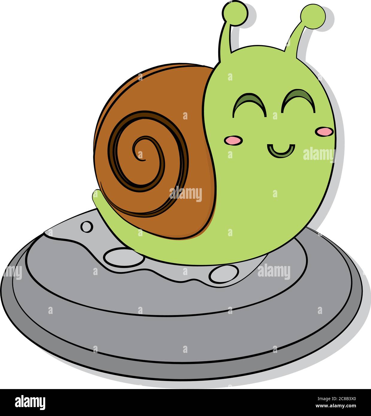 Isolated cute snail cartoon Stock Vector Image & Art - Alamy