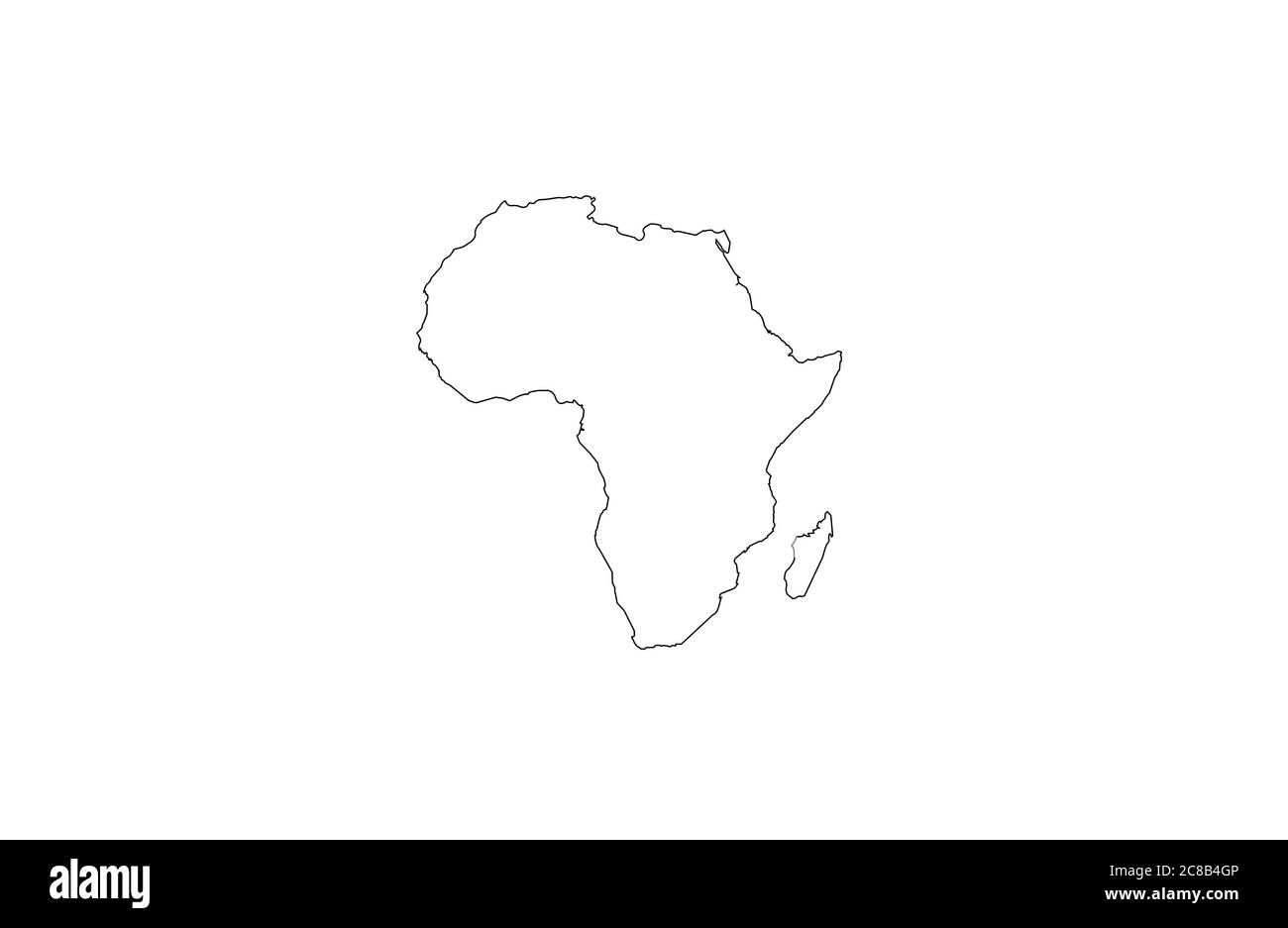 Africa Outline Map
