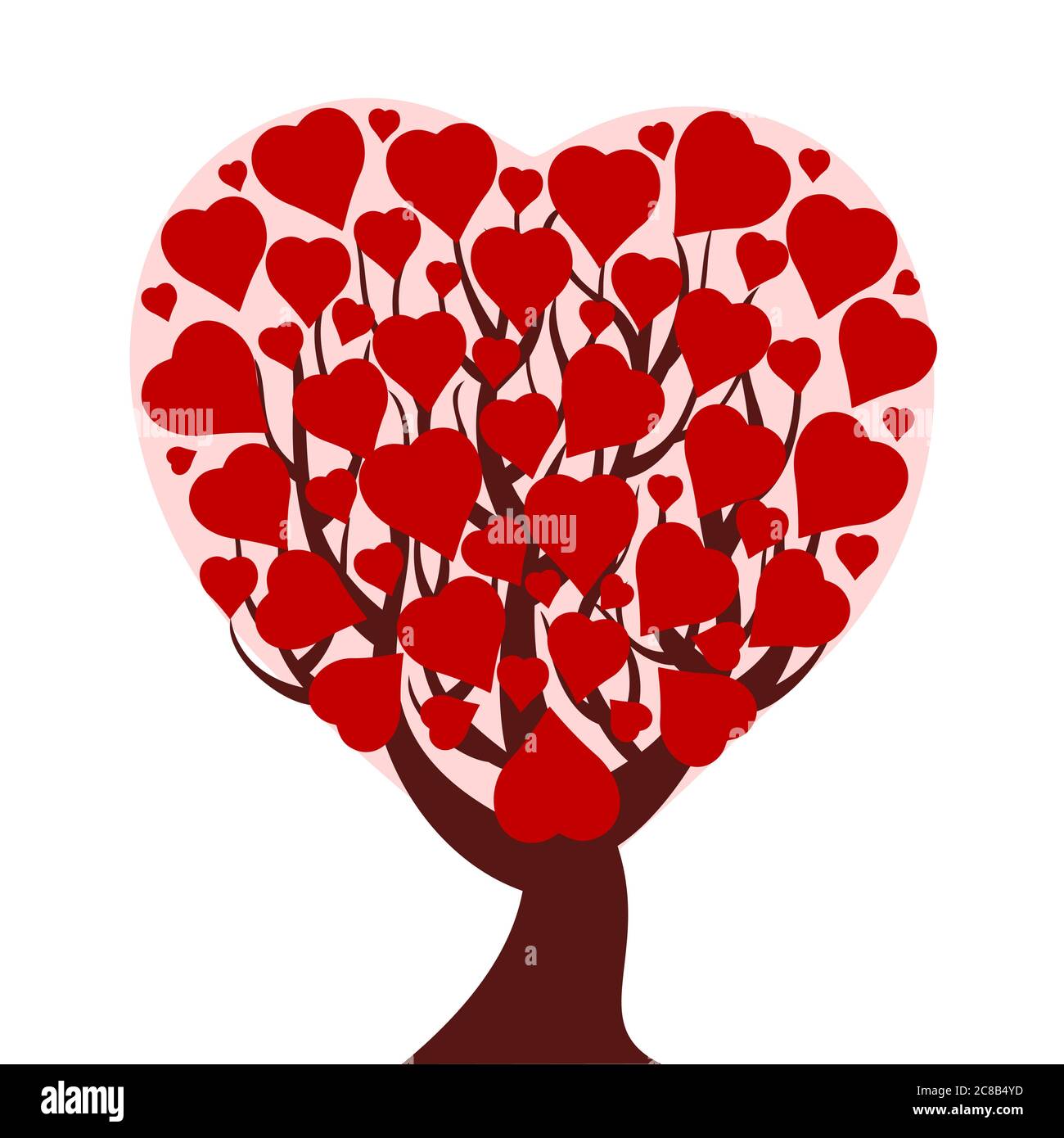 Heart Tree Clip Art