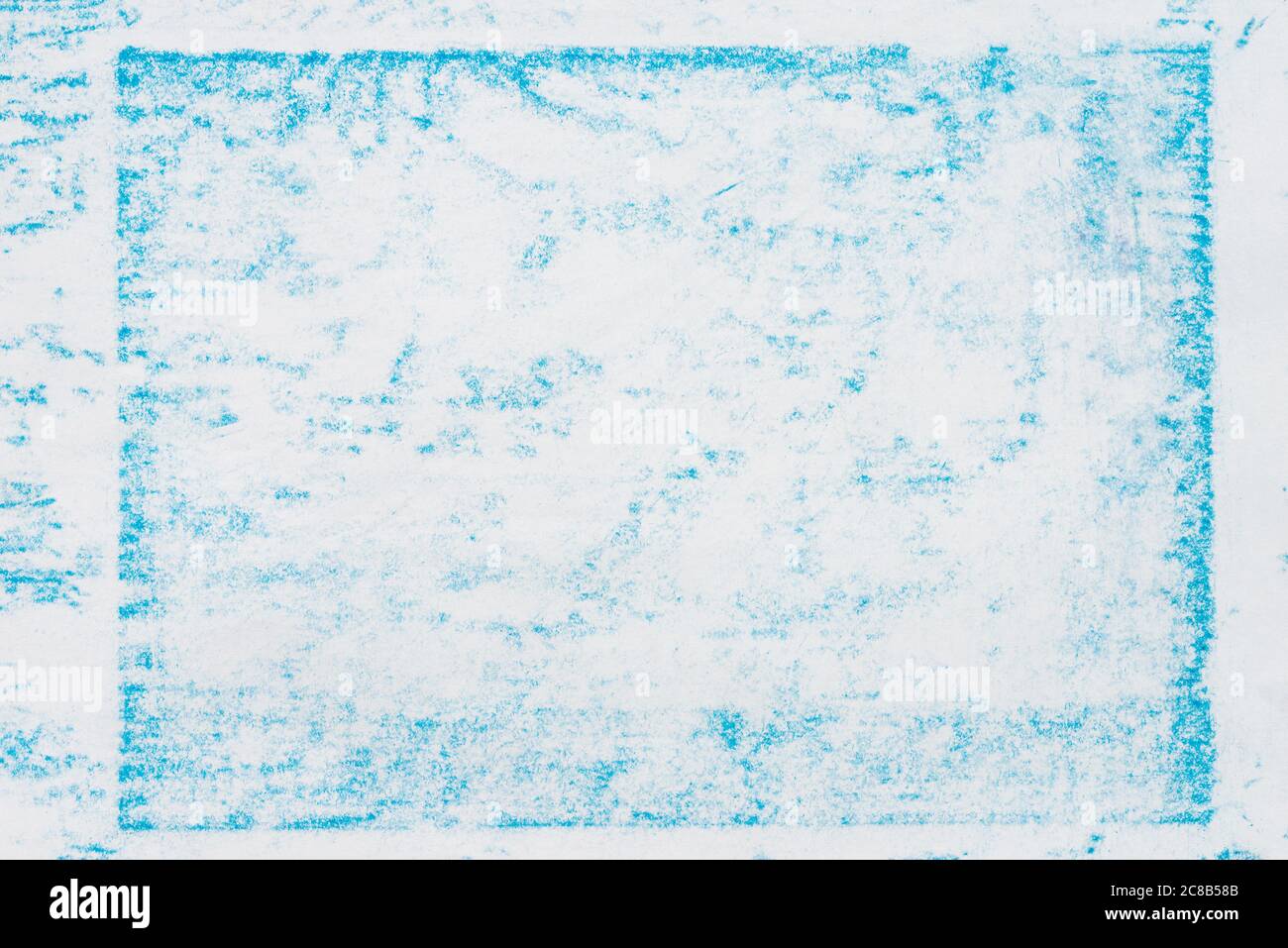 blue color abstract crayon drawing paper background texture Stock Photo ...