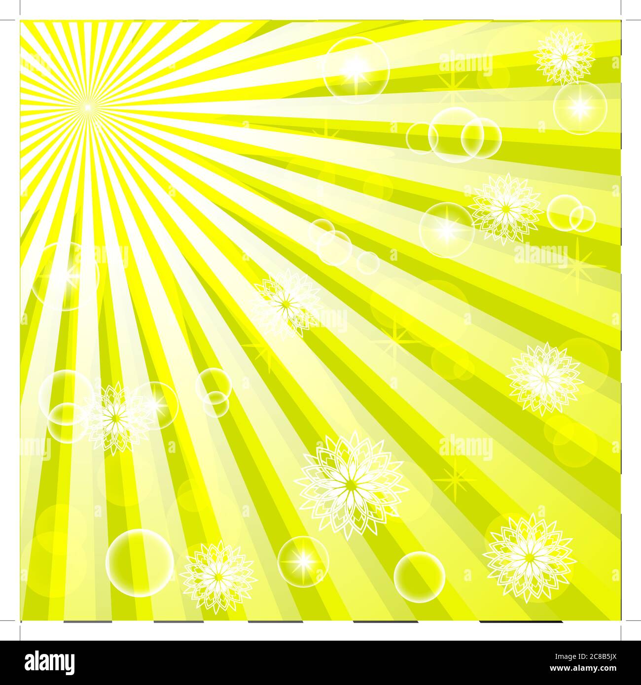 vector illustration of an abstract sunny background. EPS10 Stock Vector ...