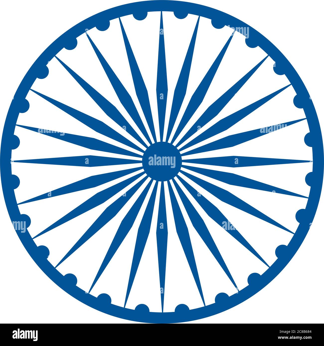 Chakra Ashoka icon Stock Vector Image & Art - Alamy