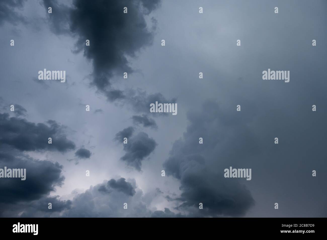 Dark stormy sky with dark clouds. Great for design and texture ...