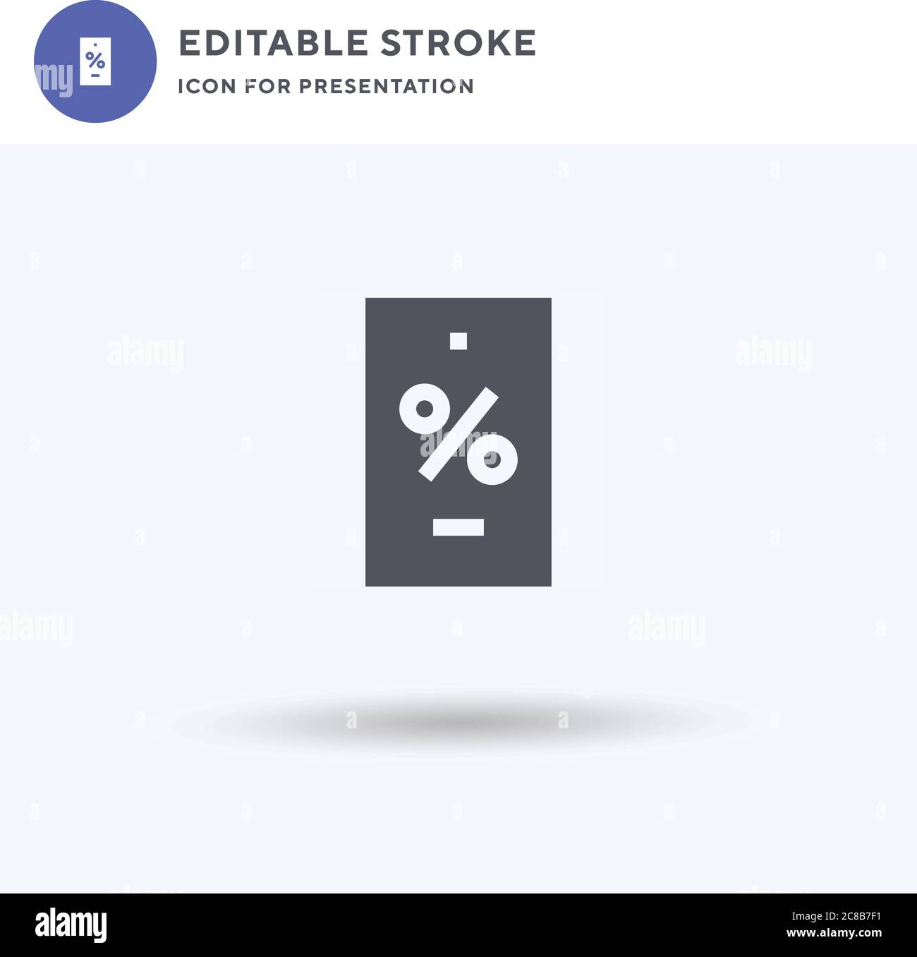 Phone icon vector, filled flat sign, solid pictogram isolated on white ...
