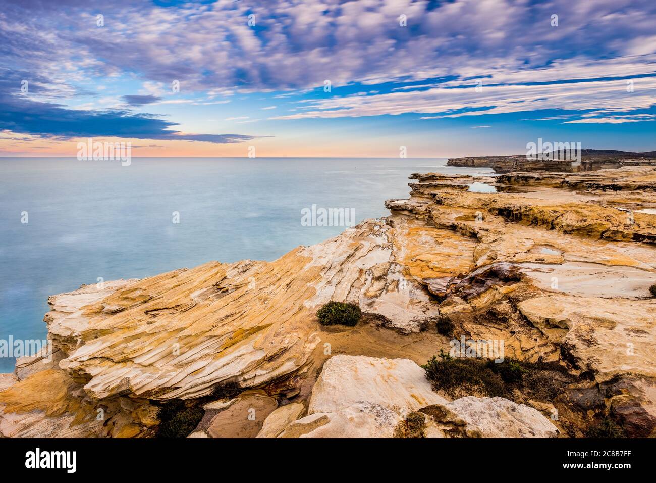 Enjoy the afternoon sky and coastline in Cape Solander of Kamay Botany ...
