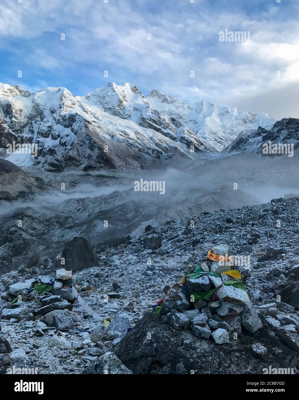 Mt. Kanchenjunga seen from Goecha La Viewpoint Stock Photo - Alamy