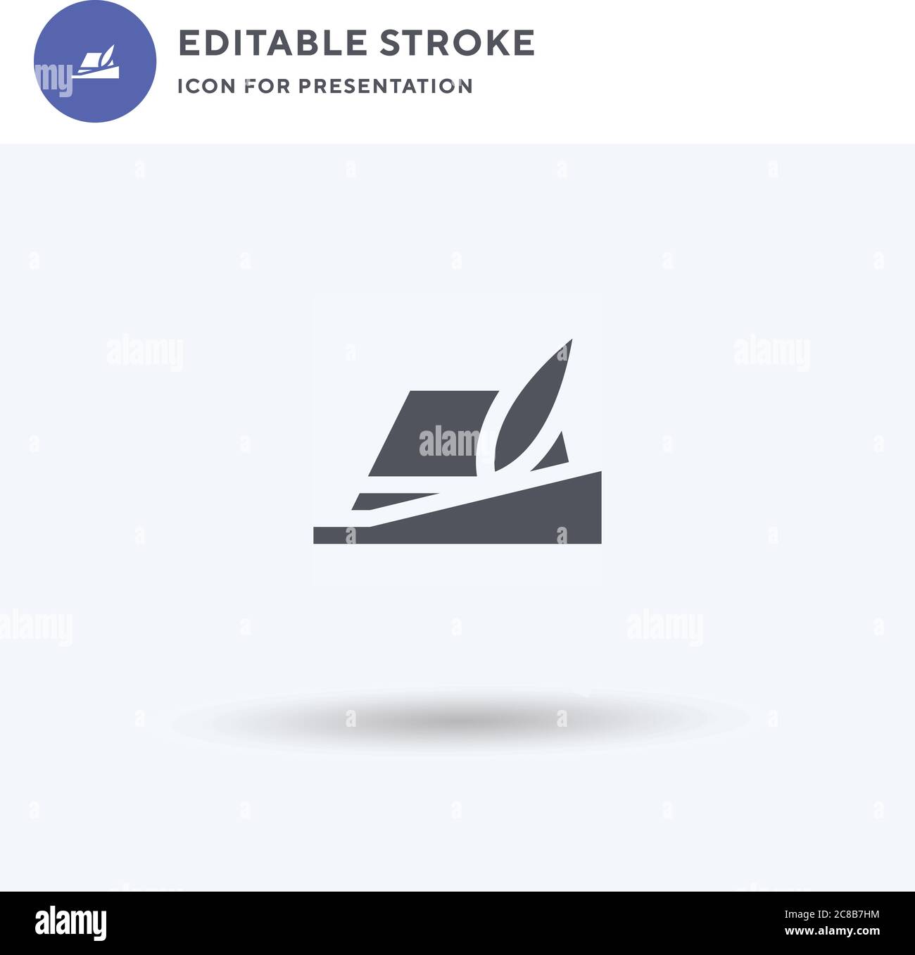 Tyrolean icon vector, filled flat sign, solid pictogram isolated on ...