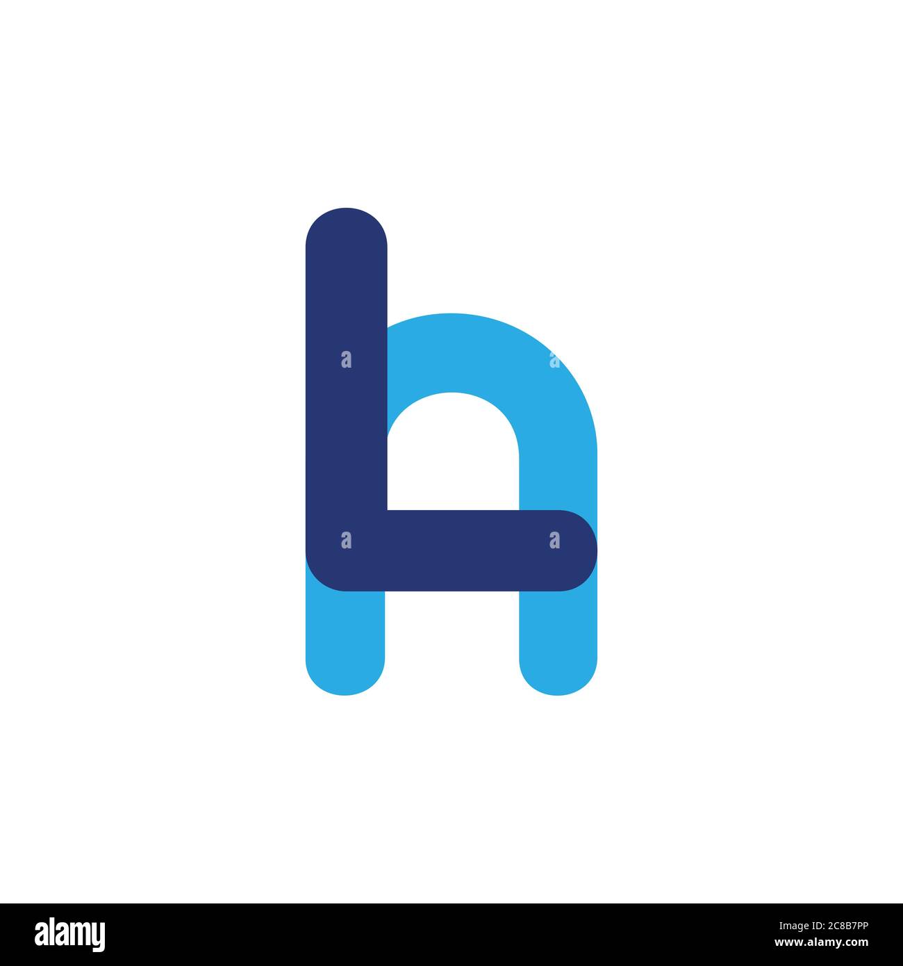 letter la simple cute doodle logo vector Stock Vector Image & Art - Alamy