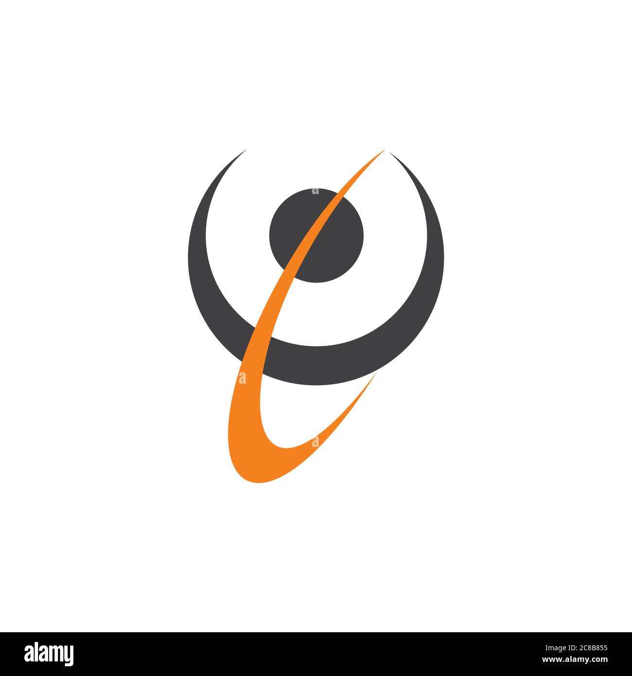 abstract orbital planet geometric logo vector Stock Vector Image & Art ...