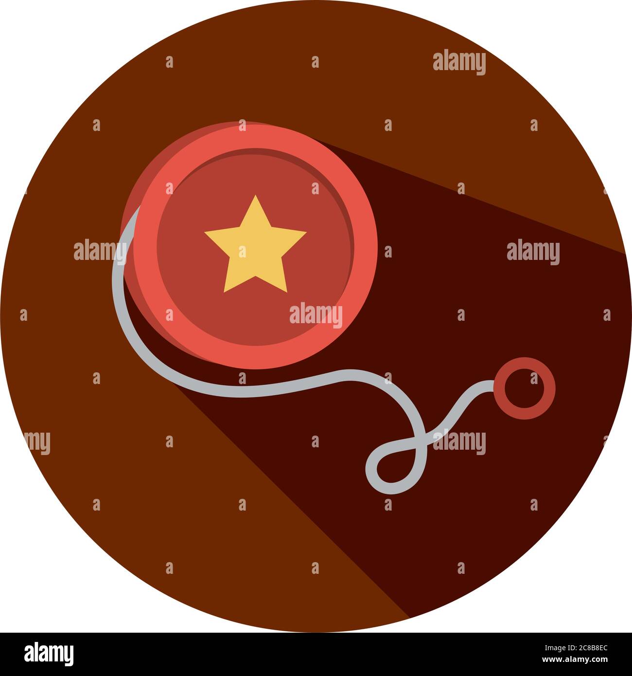 yo yo with star toy object for small children to play, block and flat ...