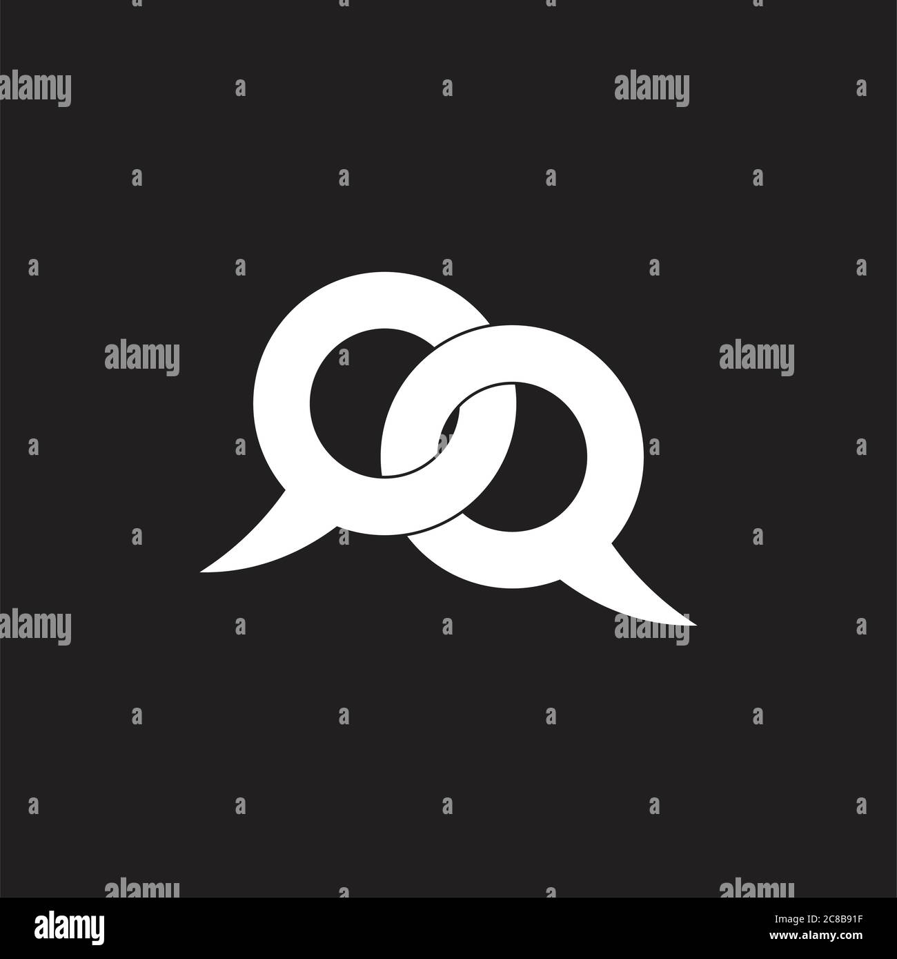 simple geometric unique unusual logo collection success business Stock ...