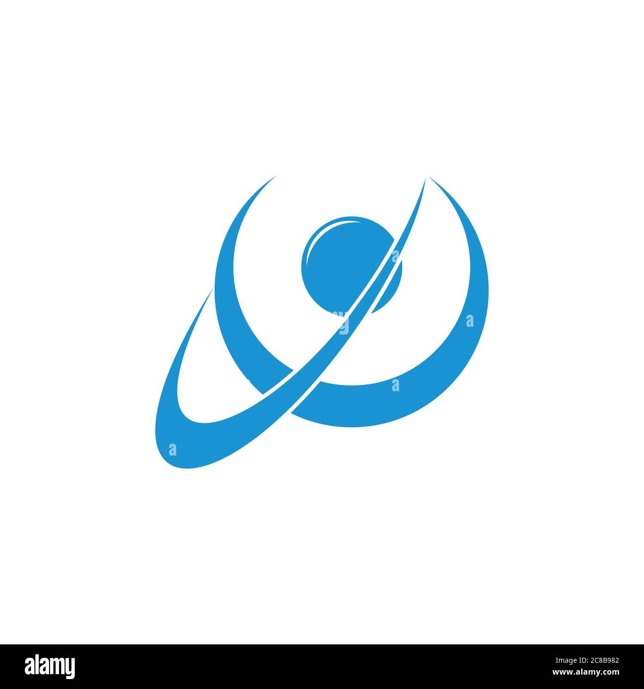 Orbital logo vector vectors hi-res stock photography and images - Alamy