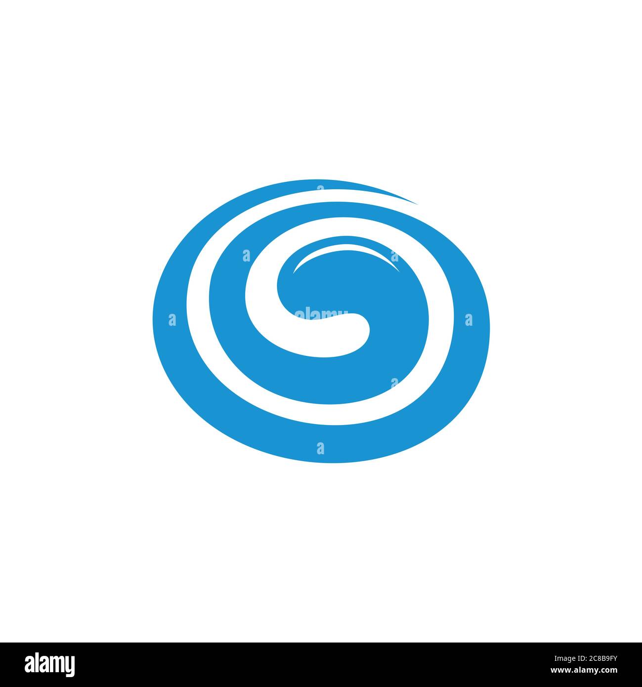 vector of curves spiral shape sweet jam symbol Stock Vector Image & Art ...